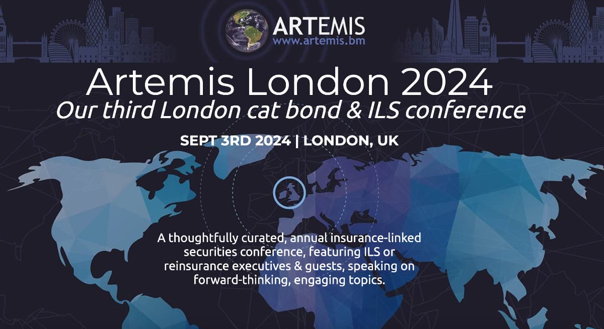 Artemis London 2024 - Insurance linked securities conference in London UK, from Artemis