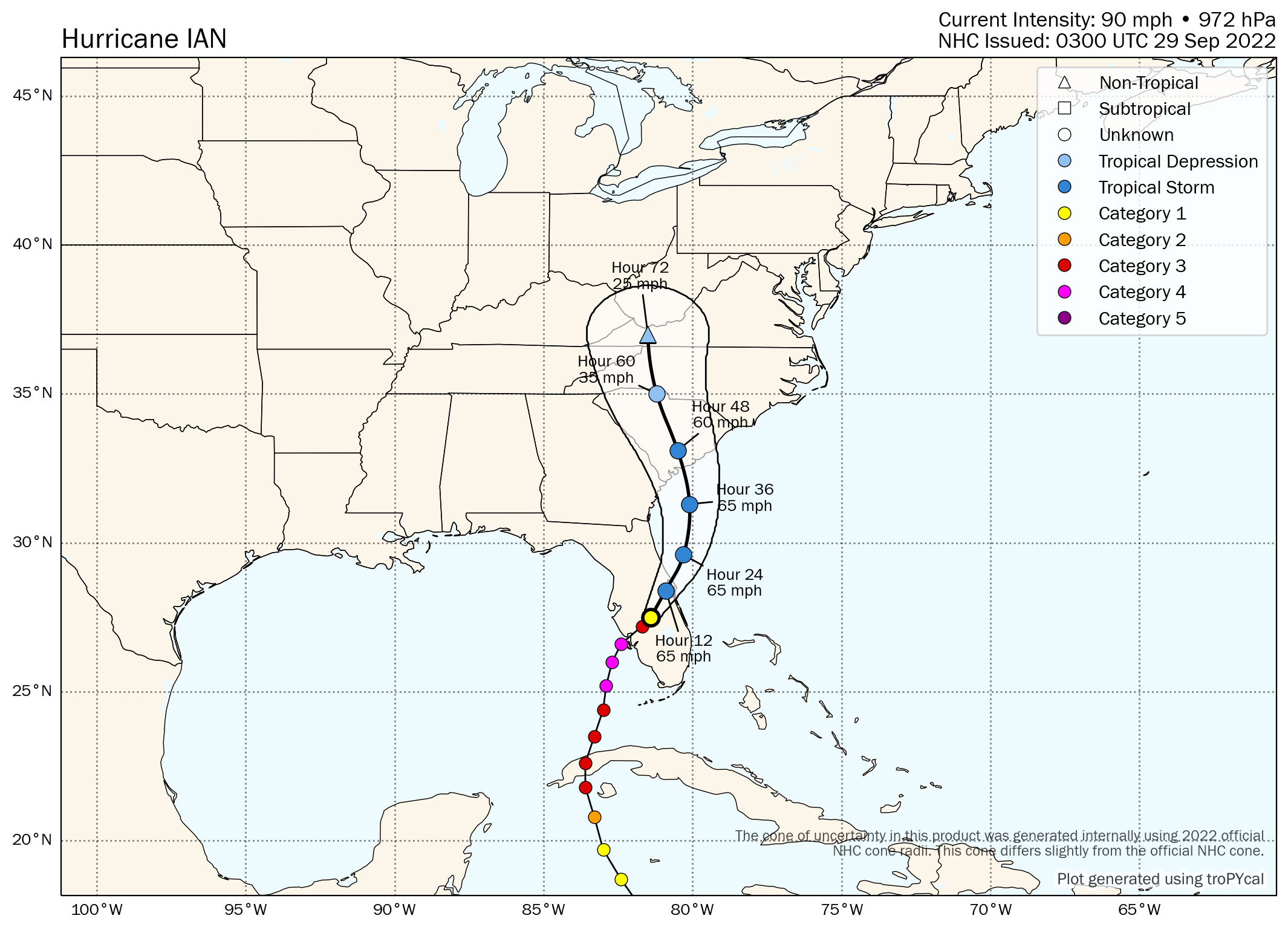 Hurricane Ian: A historic hit for Florida, no matter the quantum of ...