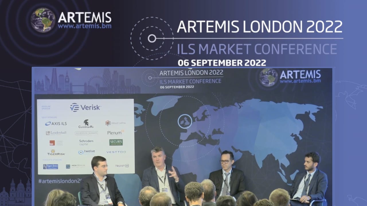 Video from Artemis London 2022. Session 7: Catastrophe bond evolution ...