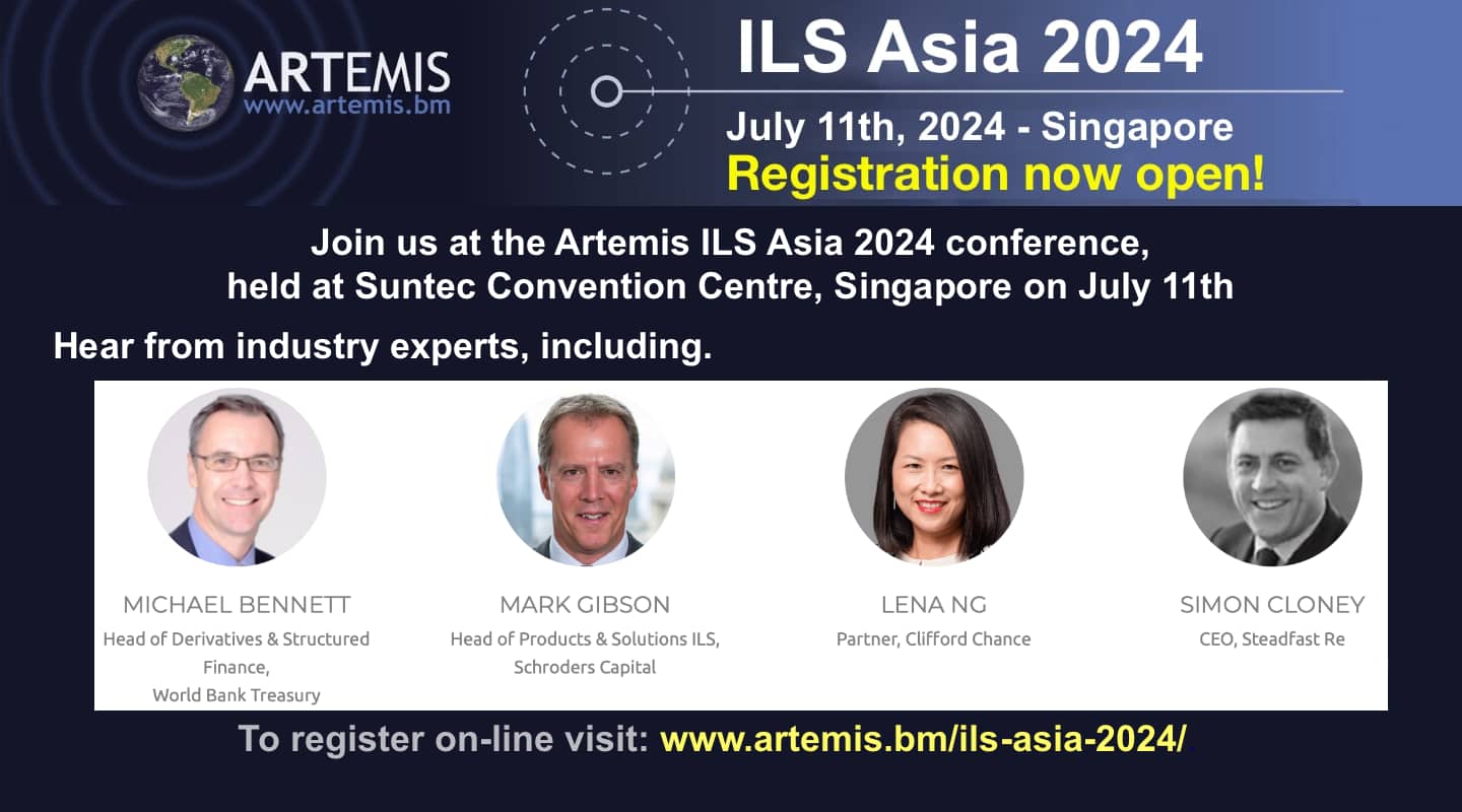 ILS Asia 2024 - New speakers for our Singapore cat bond & ILS ...